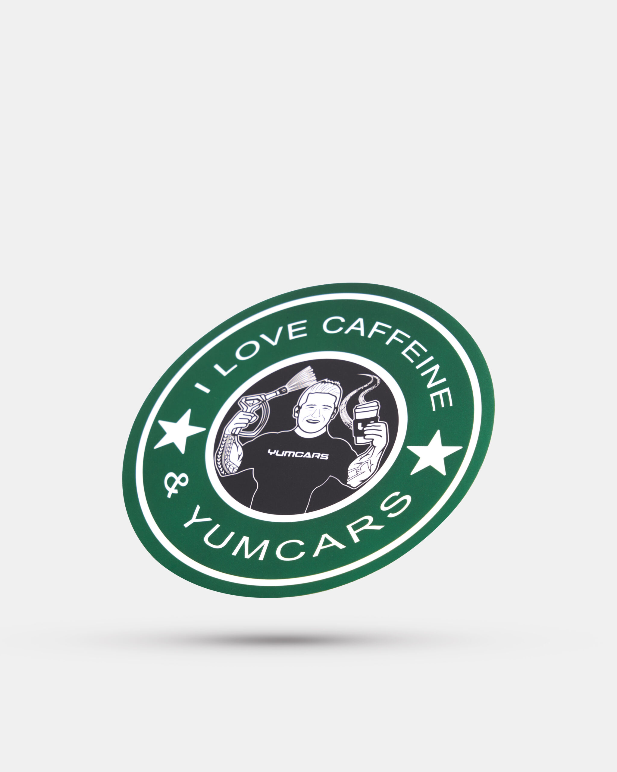 Cars & Caffeine Sticker - YumCars